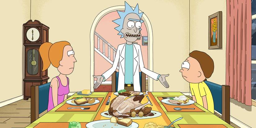 Rick & Morty: Why Rick Burps So Much In Season 1