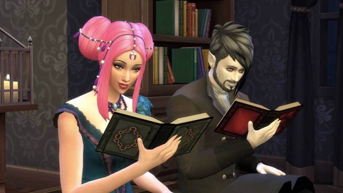 Sims 4 Player’s Storybook Library Is A Book Lover’s Dream