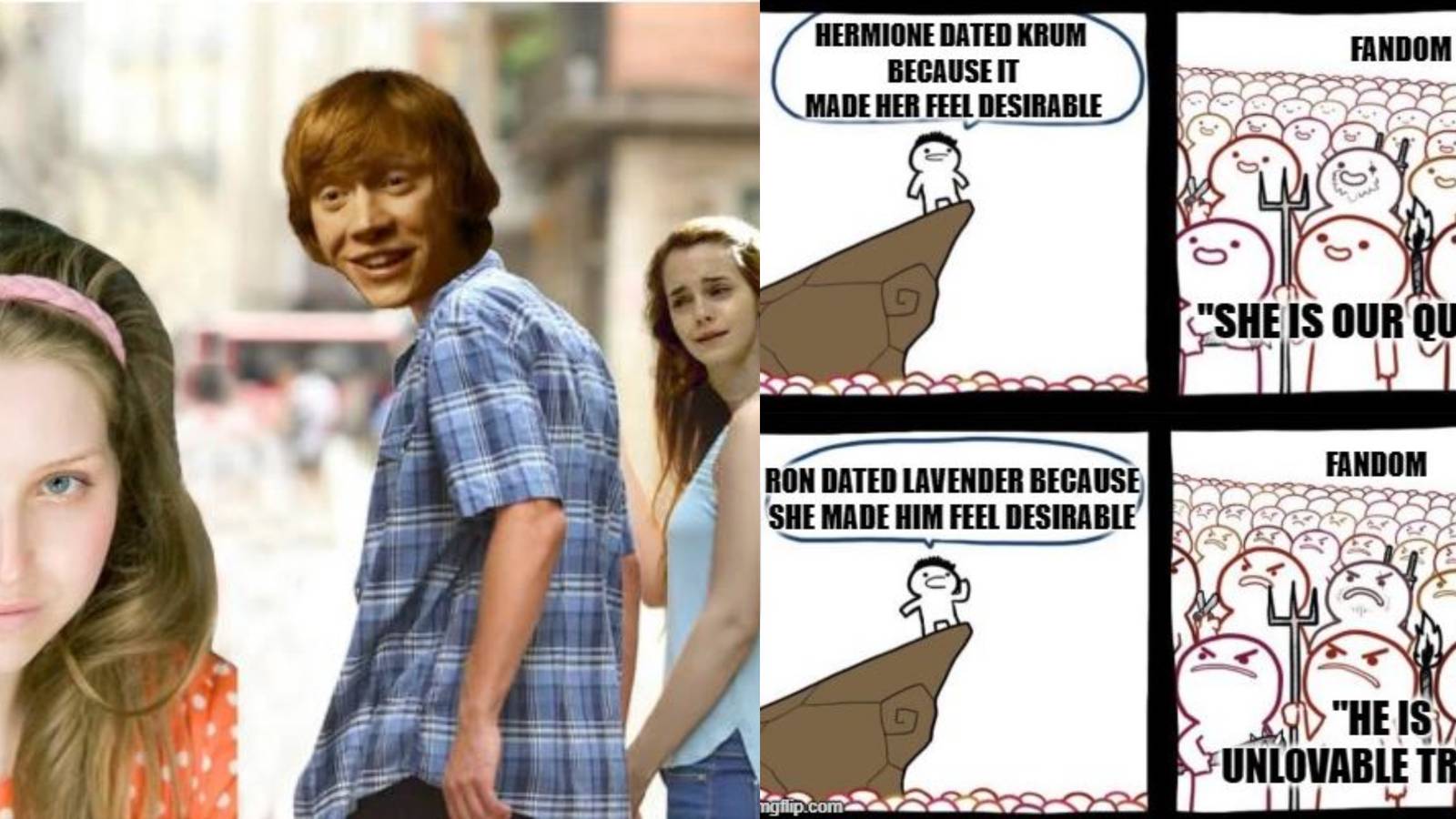 Harry Potter: 10 Memes That Sum Up Hermione & Ron's Relationship In The ...