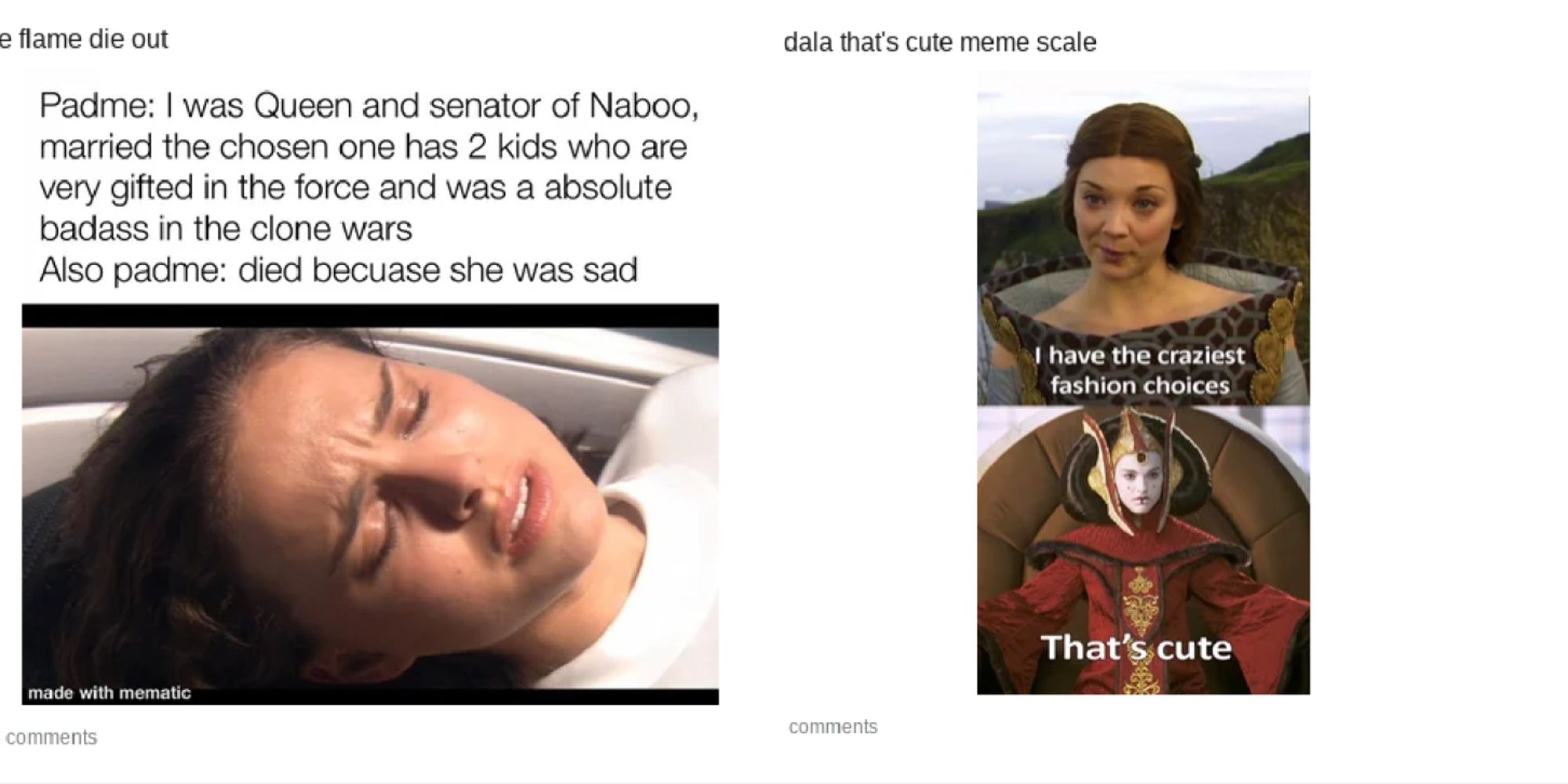 Padme Memes Best Collection Of Funny Padme Pictures