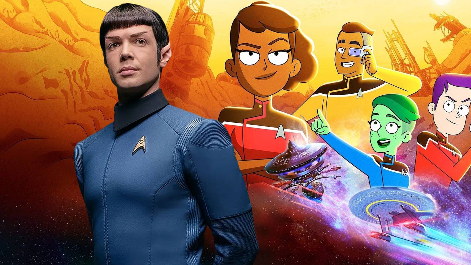 Star Trek: Strange New Worlds & Lower Decks Crossover Details Revealed