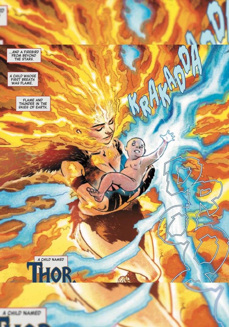 Marvel Officially Reveals Thor's Secret Phoenix Origin & True Parentage