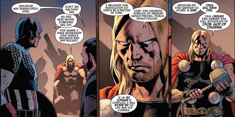 Why Thor Won't Help Marvel's Mutants (Despite Agreeing They're Oppressed)