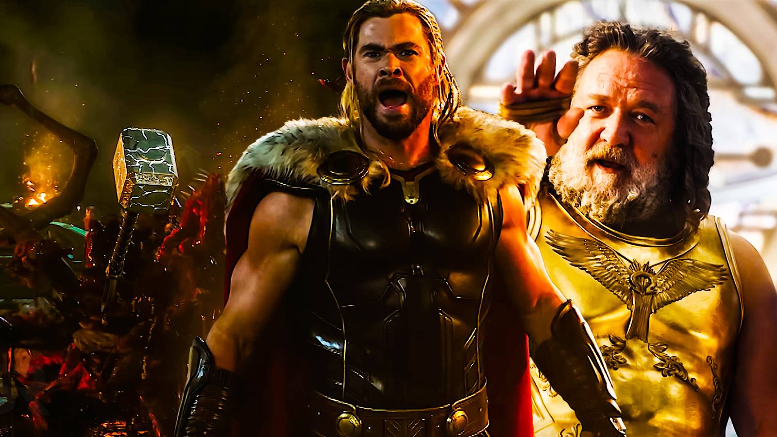 MCU's Thor & Zeus Actors Get Competitive Over Love & Thunder Ending