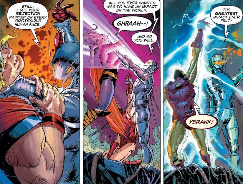 Ultron vs Thor & Iron Man Shows How the MCU Nerfed His Real Strength