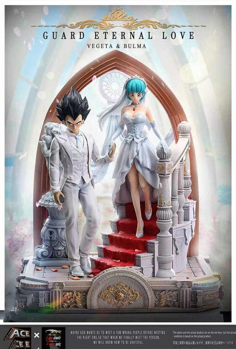 Vegeta & Bulma's Dragon Ball Wedding is Gorgeous in Perfect New Statue