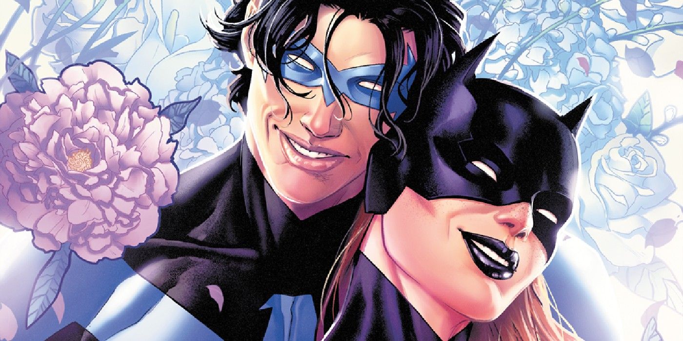 Nightwing And Oracle Kiss