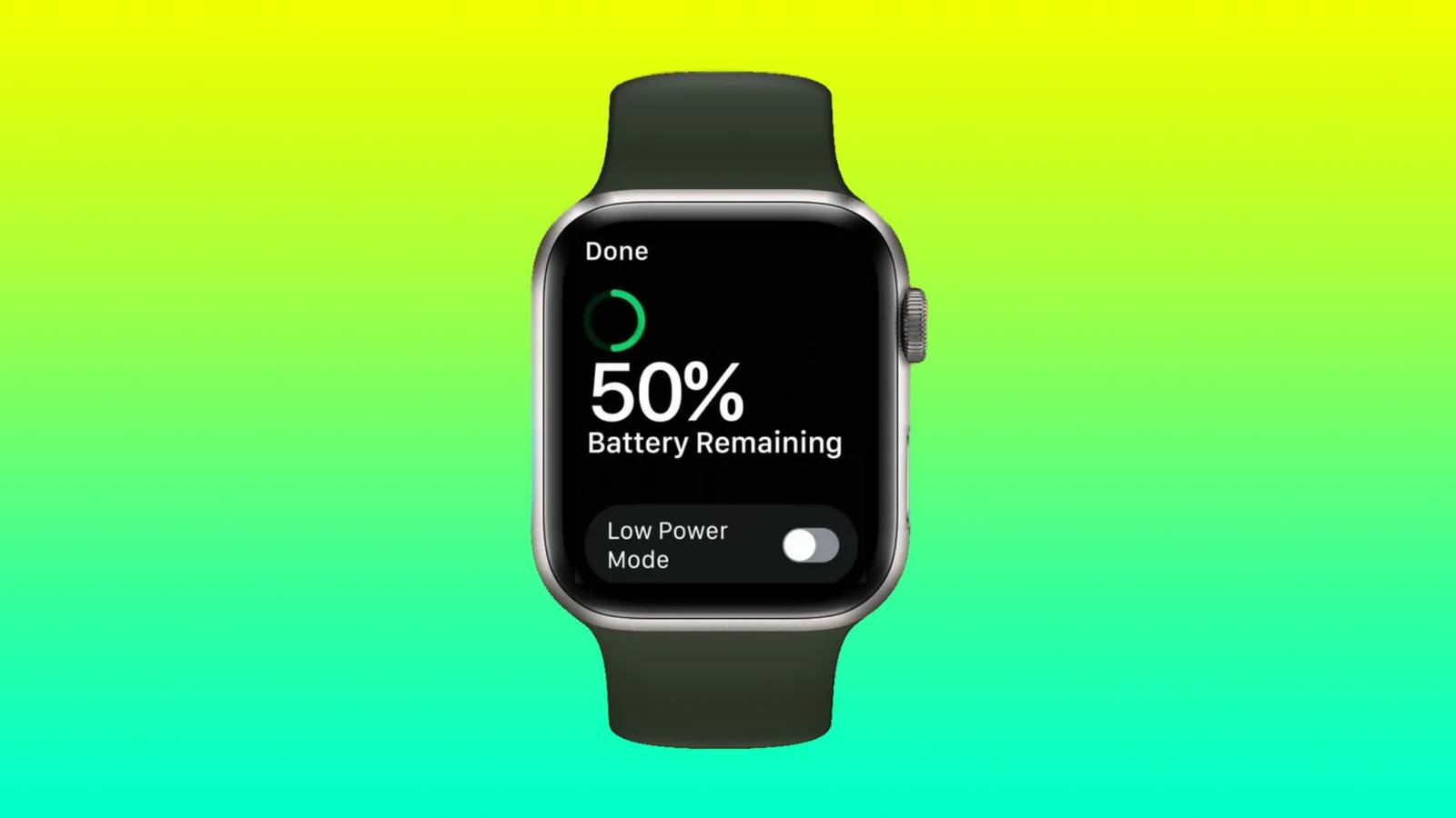Is There A Low Power Mode For Apple Watch?