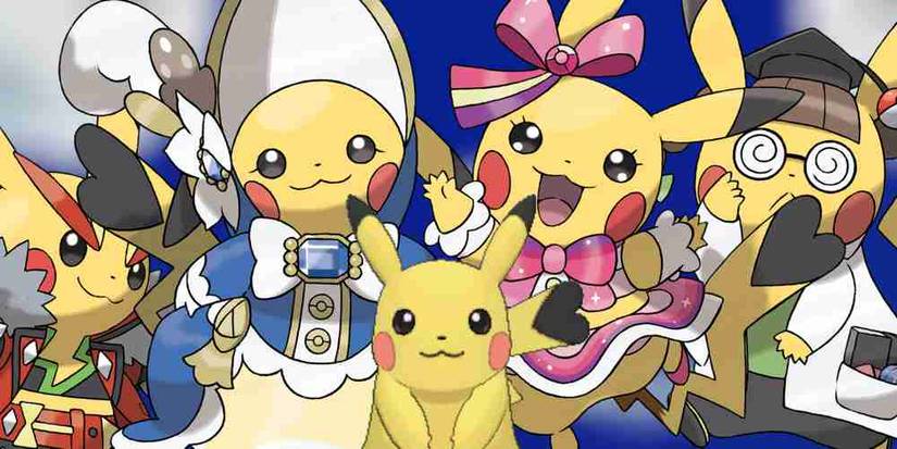 Pokémon: 10 Cutest Versions Of Pikachu, Ranked