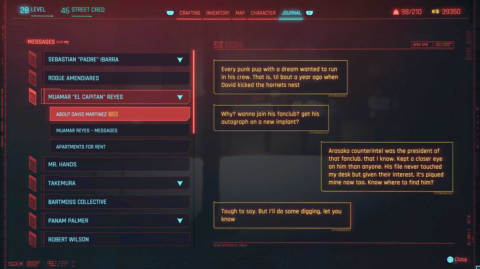 Cyberpunk 2077: How To Get David Martinez’s Jacket