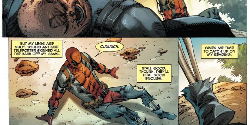 Deadpool Admits the Gross Reason He Stopped Using His Teleporter