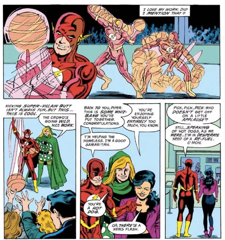 Flash's Pro Sports Career Shows He Uses His Powers Like Anyone Else Would