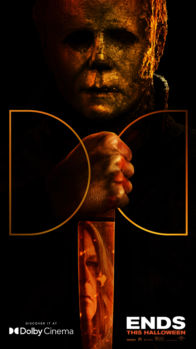 Laurie Is Michael's Final Target In Halloween Ends Dolby Poster