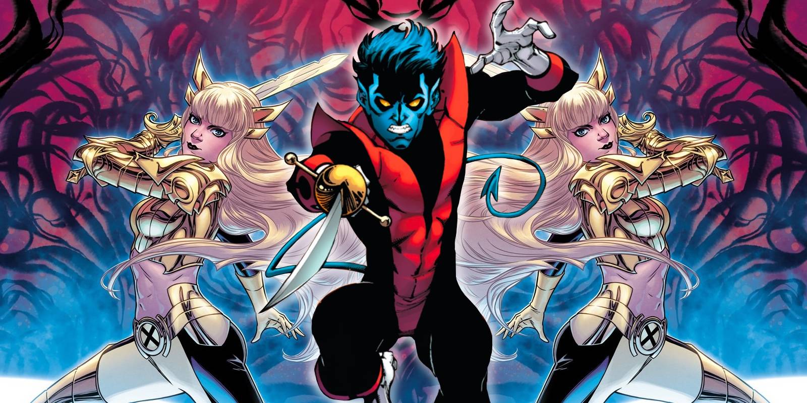 X-Men's Nightcrawler & Magik Get Creepy Redesigns in Haunting AI Art