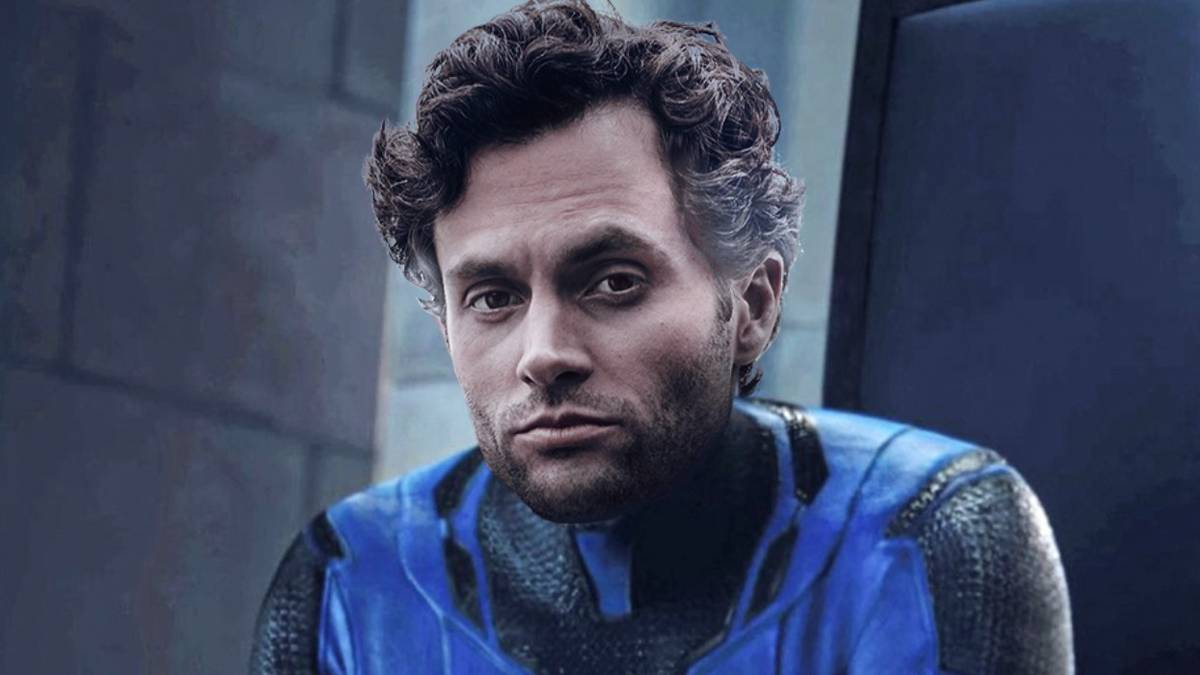 You's Penn Badgley Is Mr. Fantastic In Stunning MCU Fan Art