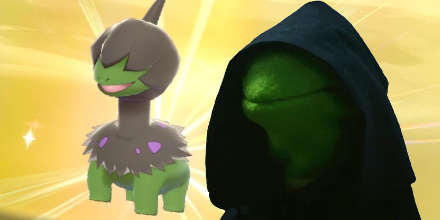 Pokémon's Shiny Deino Looks Like Evil Kermit & Now You Can't Unsee It