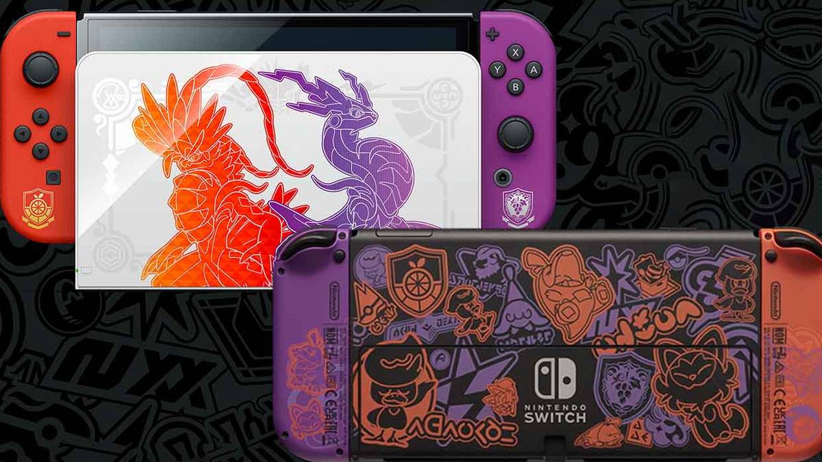 Nintendo Reveals Pokémon Scarlet & Violet Edition Switch OLED