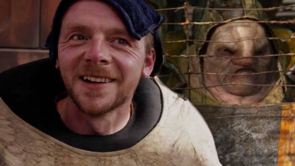 Simon Pegg's Unkar Plutt Was Present for a HUGE Star Wars Moment