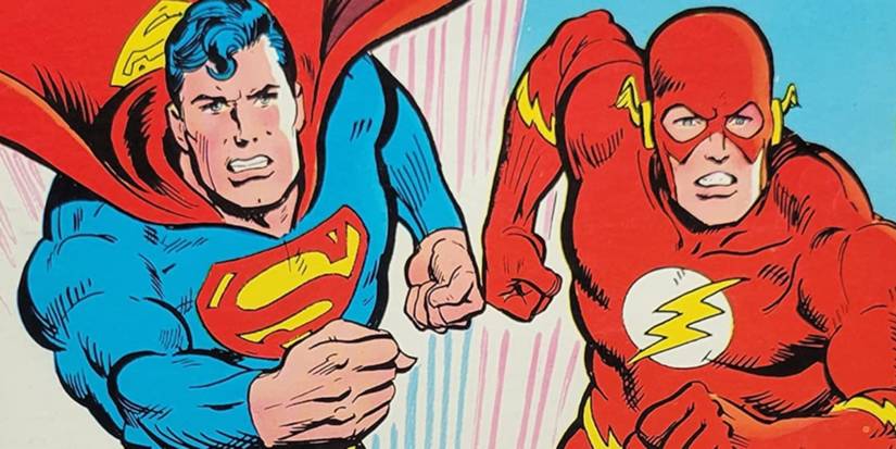 Classic Superman vs. Flash Race Gets the Perfect Next Gen Update in New Art