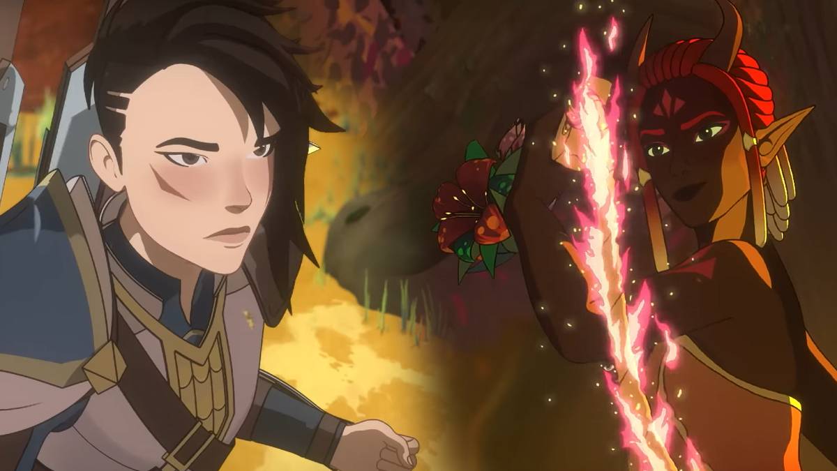 The Dragon Prince Season 4 Video Reveals New Sunfire Elves & Weapons