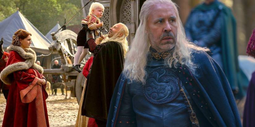 Viserys Is Foreshadowing The Mad King's Downfall In House Of The Dragon