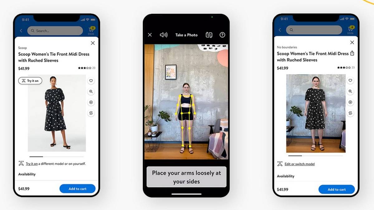 The Walmart App Now Lets You Virtually Try On Clothes Using AR
