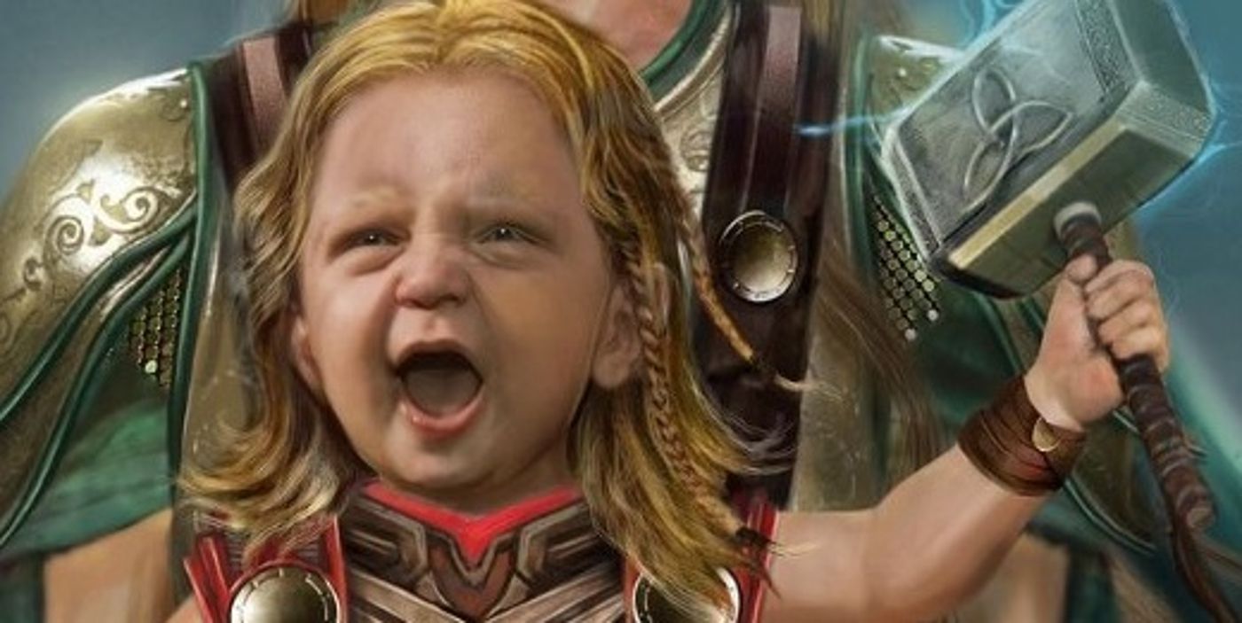 Bebé Thor De Marvel
