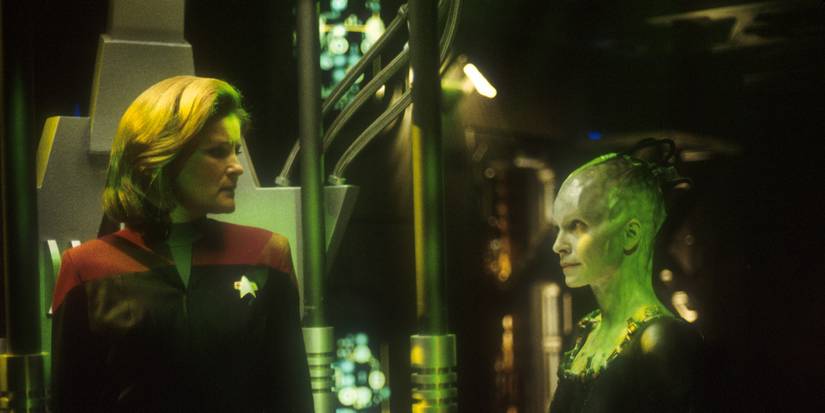 Before Voyager, A Borg Queen Actor Romanced Star Trek: DS9’s Dax