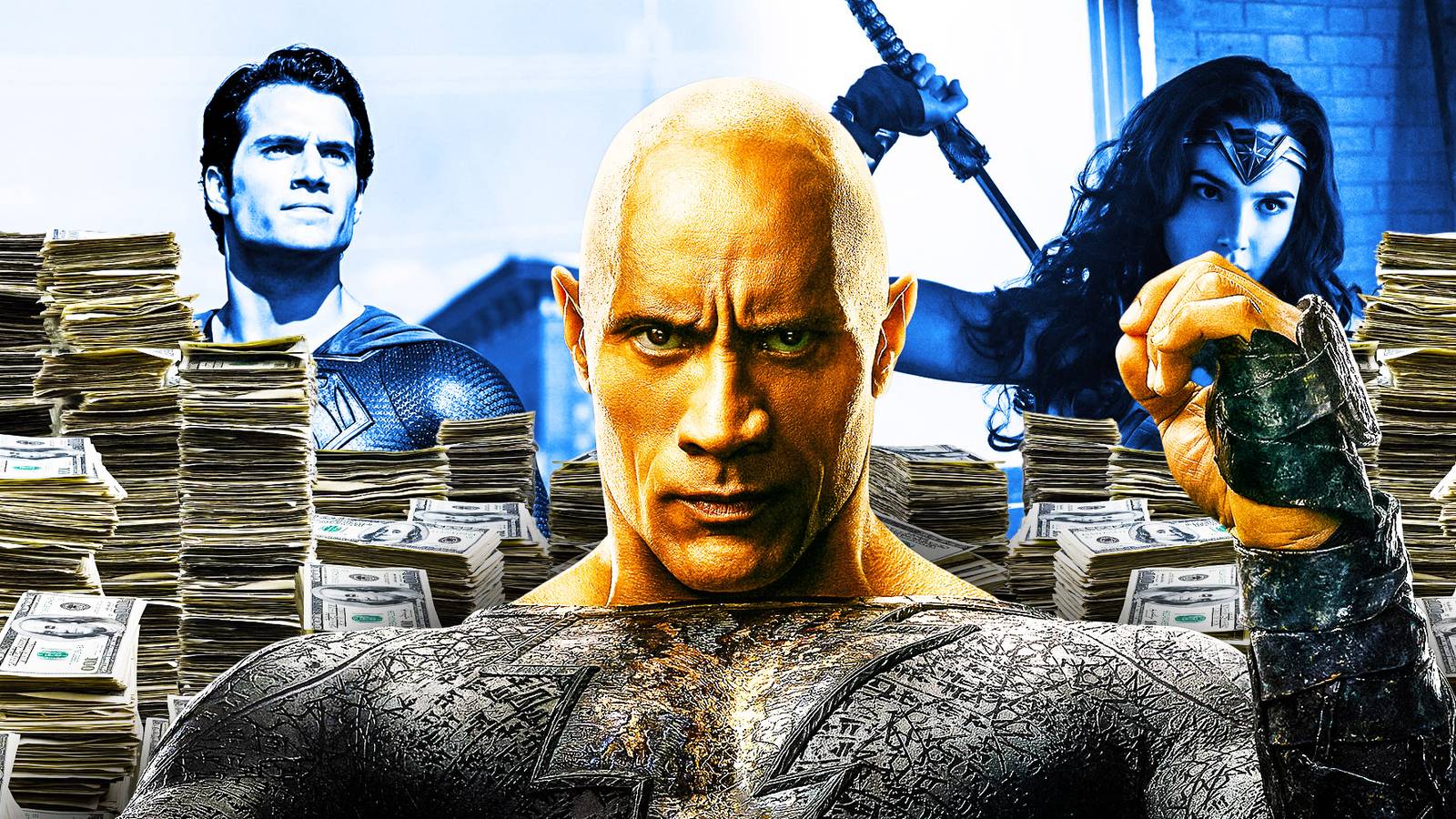 How Black Adam Box Office Compares to Other DCEU and Snyderverse Movies