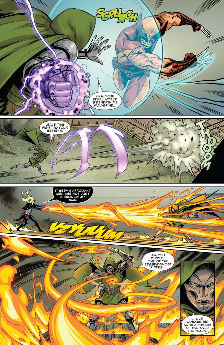Doctor Doom Reveals His Longstanding Rivalry with a Surprise Marvel Hero