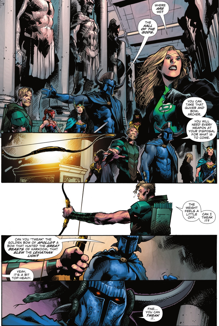 Green Arrow Gets His Biggest Upgrade Ever (But He's Not Impressed)