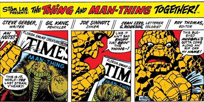 Fantastic Four's Thing Hates an MCU Hero for Stealing His Name