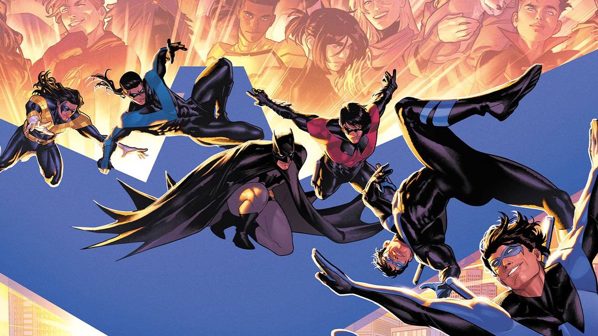 Nightwing's Best Costumes of All Time Collide in Epic Tribute Art