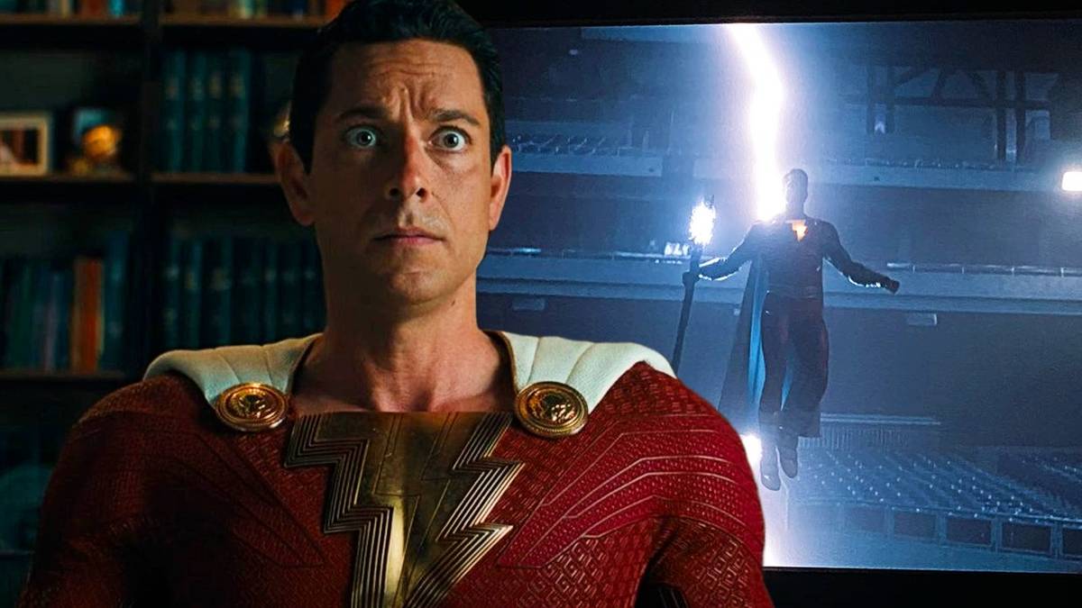 Shazam 2 BTS Image Celebrates Filming Finish With Epic Hero Shot