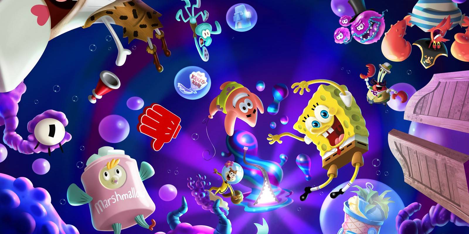 SpongeBob: Cosmic Shake BFF Edition Includes Cool Inflatable Patrick