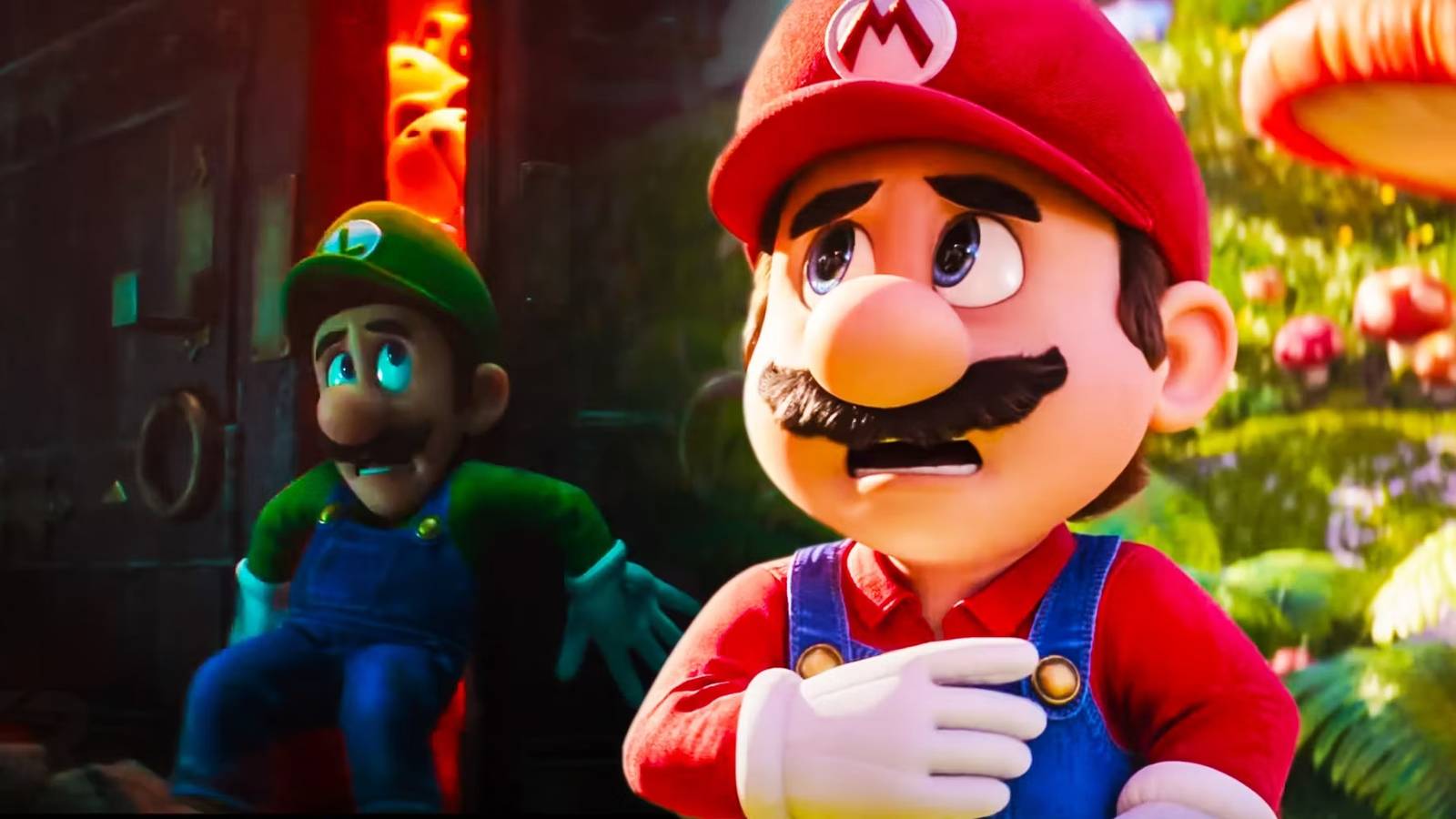 Why Is Luigi So Scared In The Super Mario Bros Trailer?