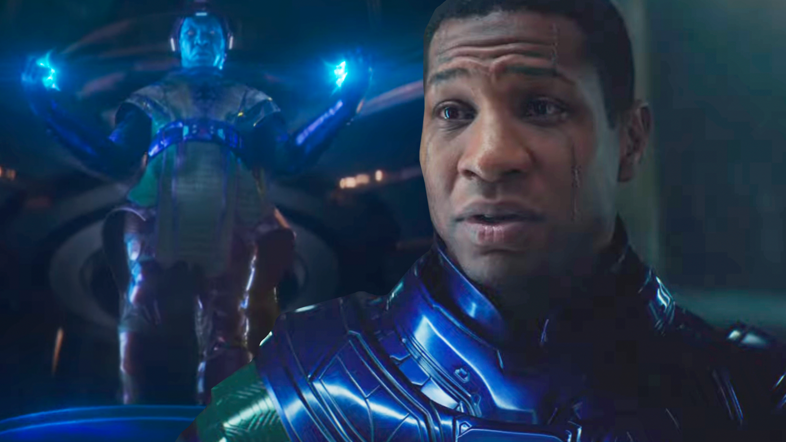 Why Kang The Conqueror's Costume & Face Are Blue