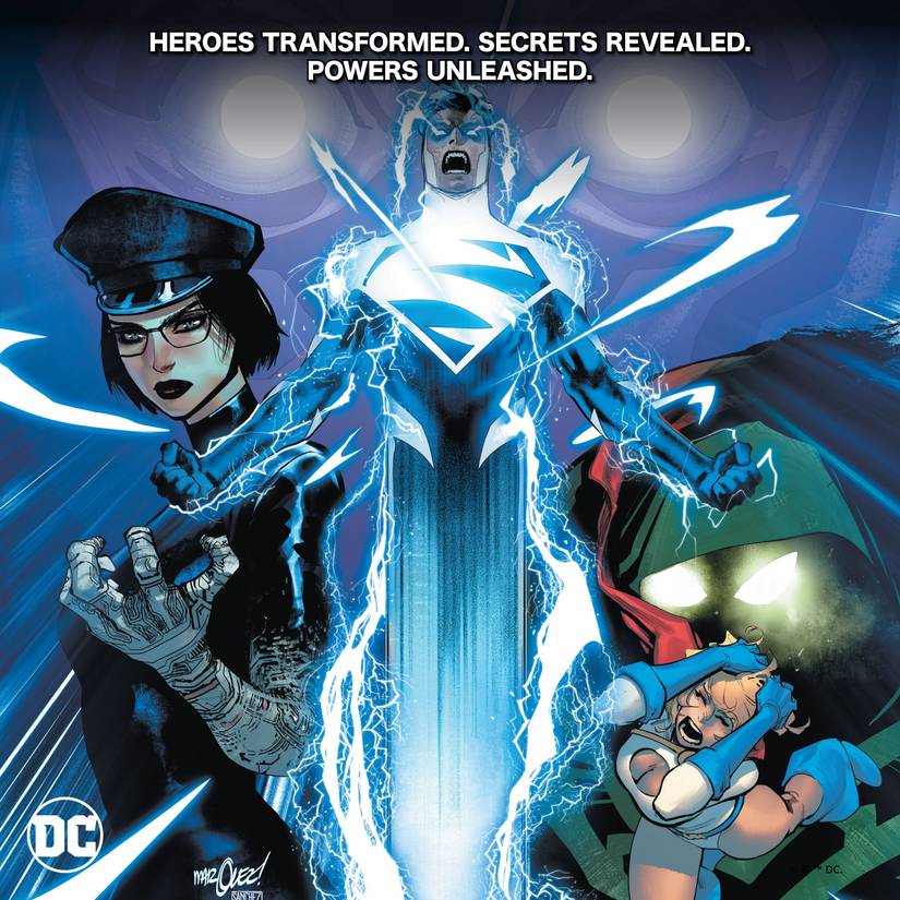 Superman's Electric Blue Form Returns as Jon Kent's Powers Evolve