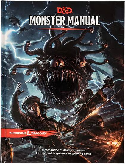 D&D's New 2024 Monster Manual Cover Revealed, Showing Off Over A Dozen ...