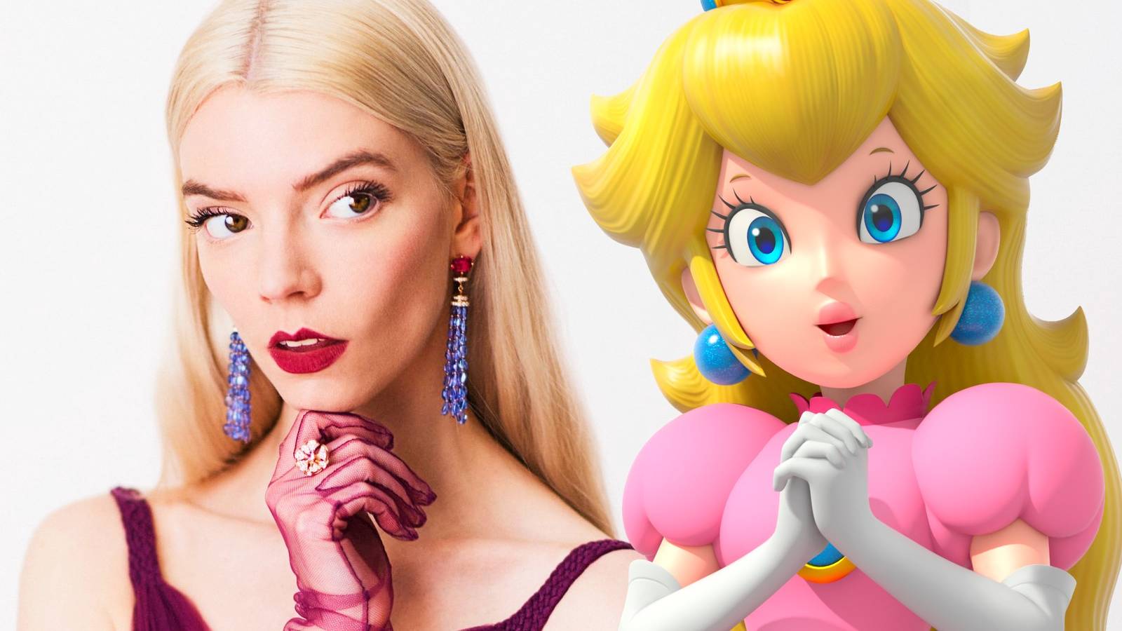Anya Taylor-Joy Brings Her Princess Peach to Life in New Photos