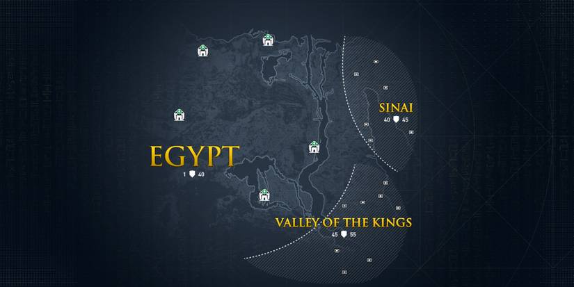 Assassin's Creed Origins' Map Compared To AC Valhalla's