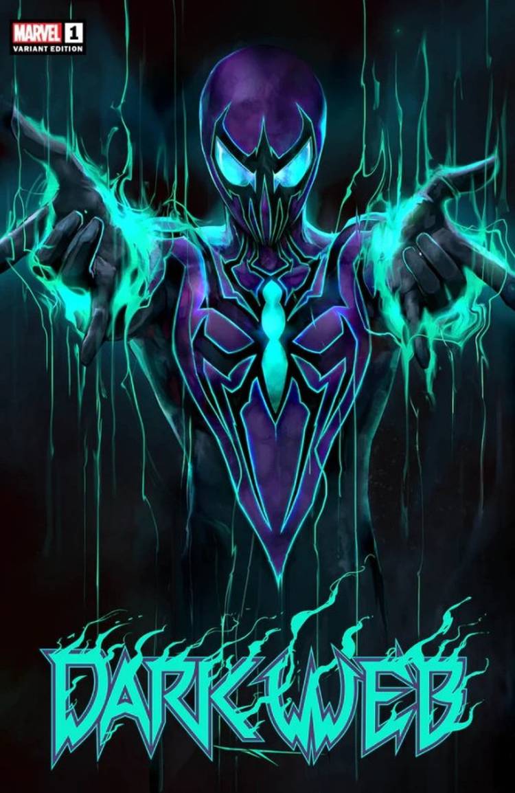 Spider-Man's Twisted Opposite Arrives in New Dark Web Art