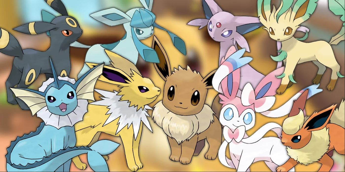 Pokemon Cute Eevee Evolutions