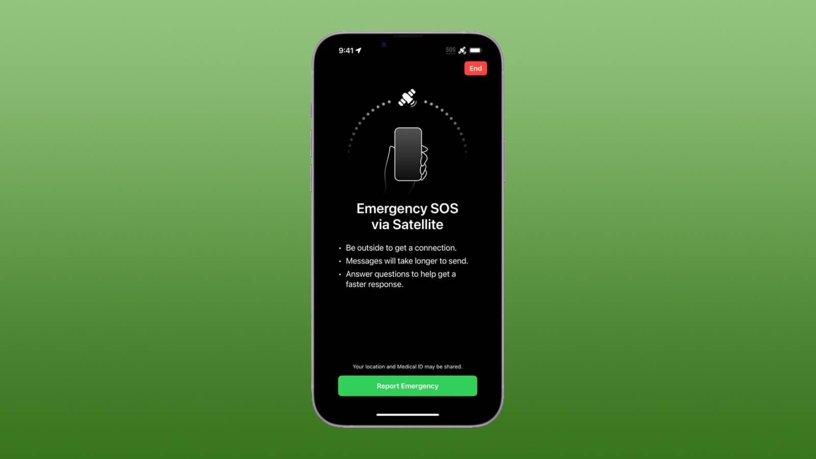 Emergency SOS Via Satellite Now Available On iPhone 14 Models