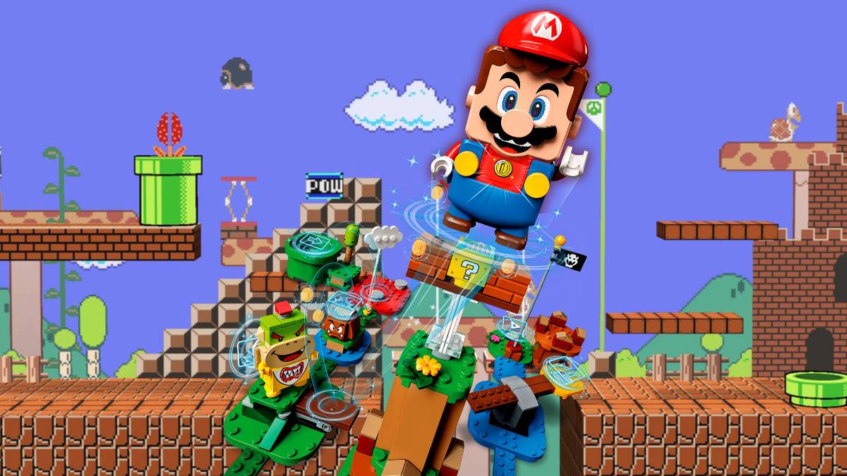 Super Mario Bros. Rebuilt In Massive LEGO Level Powered By 14 Motors