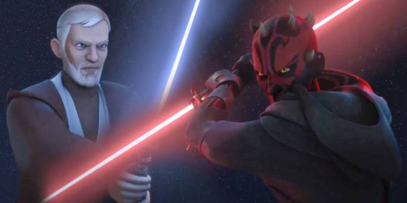 Why Darth Maul's Duel With Vader Was Cut From Star Wars Rebels - And ...
