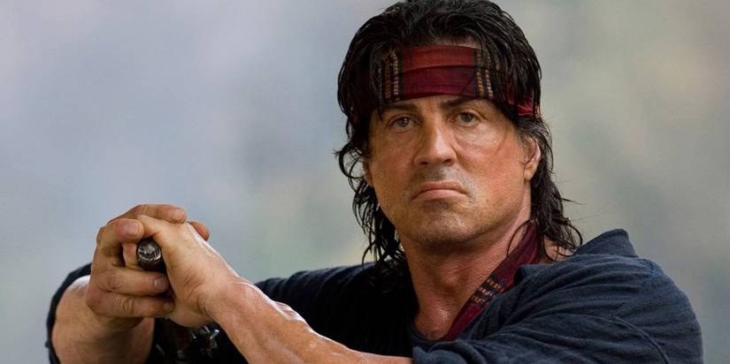 The 2 Reasons Sylvester Stallone Hardly Talks In The Rambo Movies