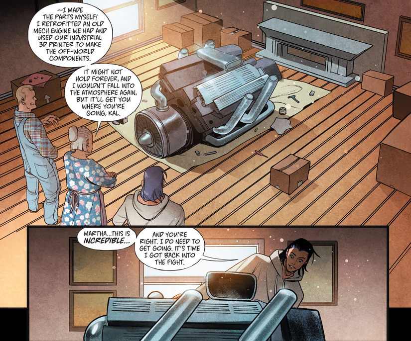 Superman's New Mech Suit Upgrade Is the Perfect Twist On His Origin