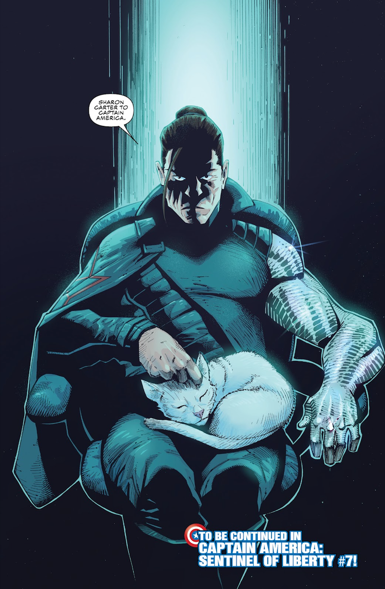 Bucky Barnes is Now Marvel's Version of Dr. Evil