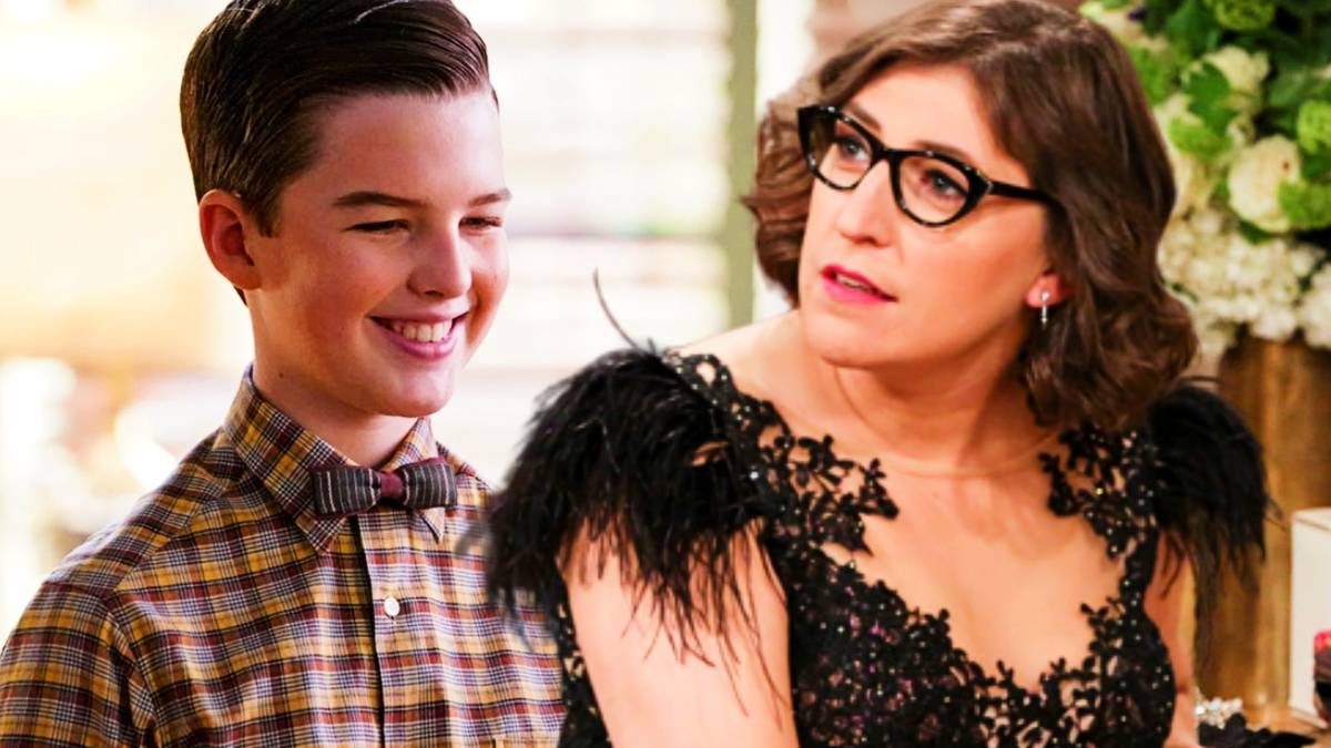 Young Sheldon Star Meets Future Big Bang Theory Wife In Adorable Photo